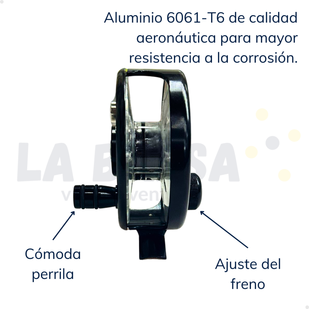 Reel Mosca Fly STH Cayuga #1 Líneas WF2 – WF3 - La Balsa
