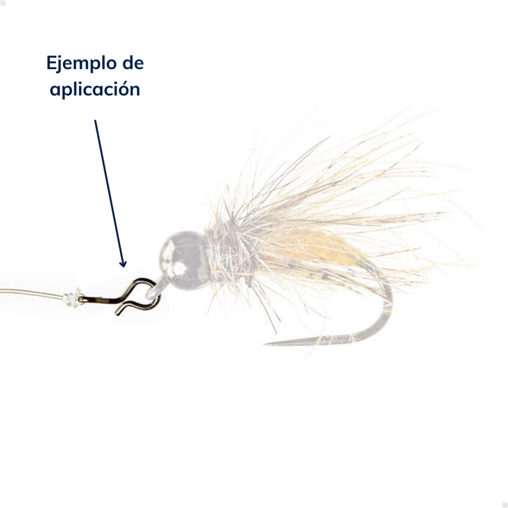 Pack 10 Snap Fly Pesca Mosca Cambio Rápido - La Balsa